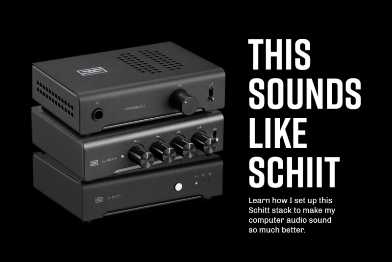 Schiit Stack Connections Diagram | Streamline